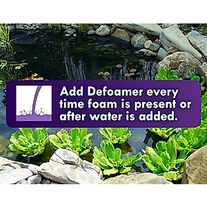 KoiWorx Defoamer - 32oz- Removes Foam from Decorative and Ornamental Ponds, Safe for Koi