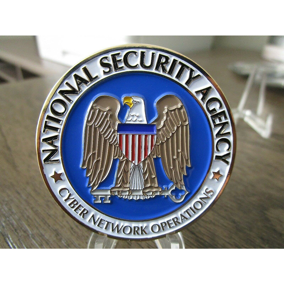 Oneworldtreasures National Security Agency Cyber Network Operations NSA CNO SIGINT Challenge Coin