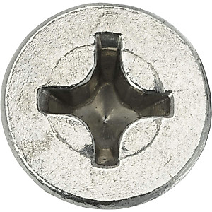 1/4-20 x 1 Flat Head Machine Screws Phillips Drive Stainless Steel Qty 50