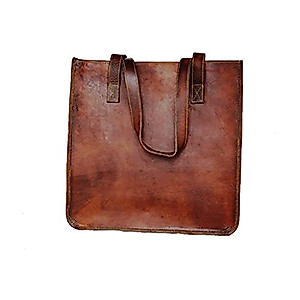 Leather Vintage Gypsy bag Vintage tote bag shoulder bag Women leather top handlebags Leather bags for women