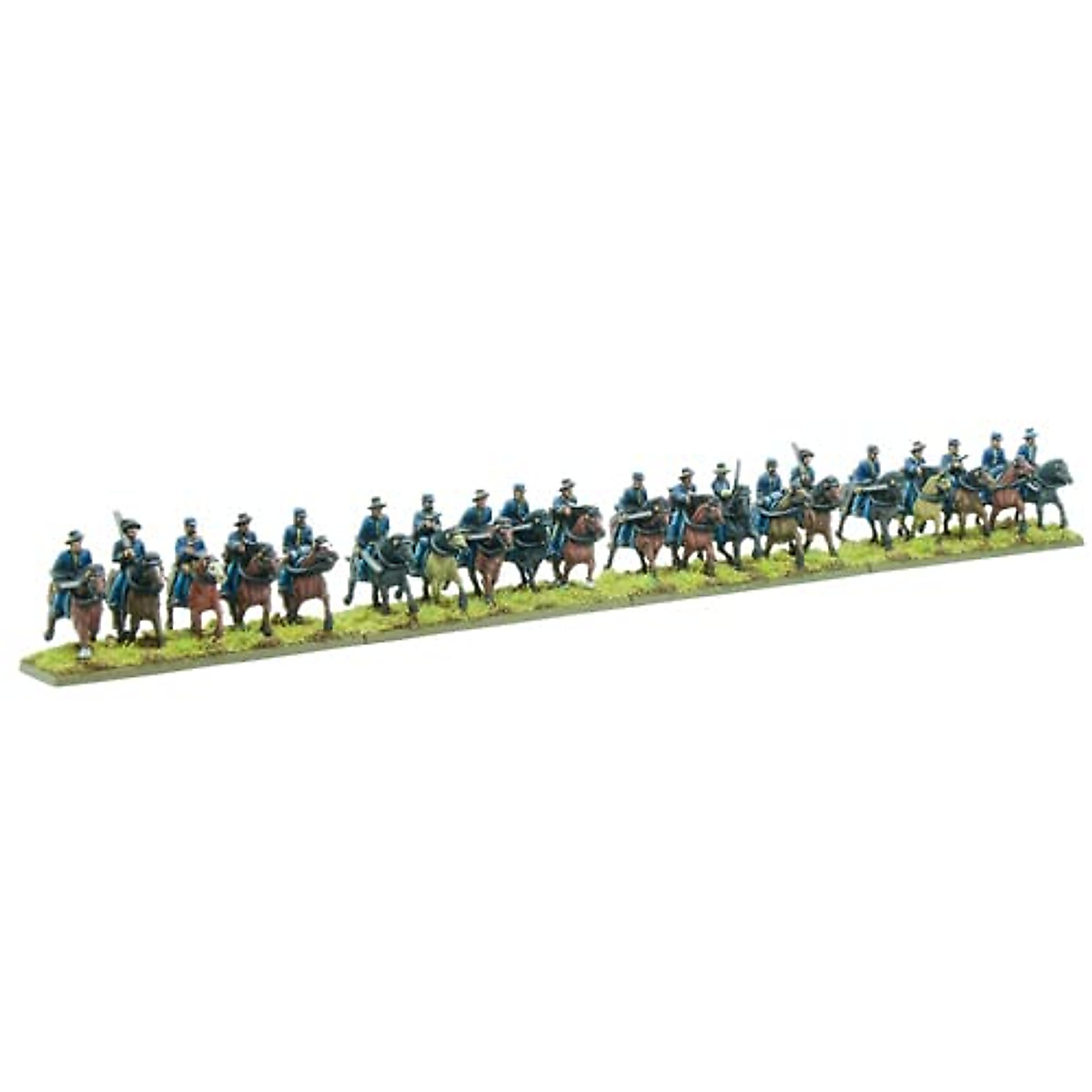 Black Powder Epic Battles American Civil War Union Cavalry & Zouaves Brigade Military Table Top Wargaming Plastic Model Kit 312004001