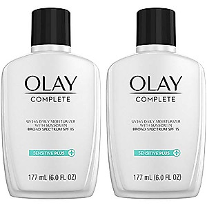 Olay Complete Sensitive 6 Fl Oz, Spf 15, 2 Pack,, 2Count ()