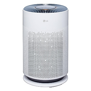 LG PuriCare 360 Air Purifiers for Home, Large and Small Room, Bedroom, Up to 2,059 ft² in 1 Hr with NanoFiber True HEPA Filter, 360 Degrees of Filtration, WiFi, Air Quality Monitor, Low Noise