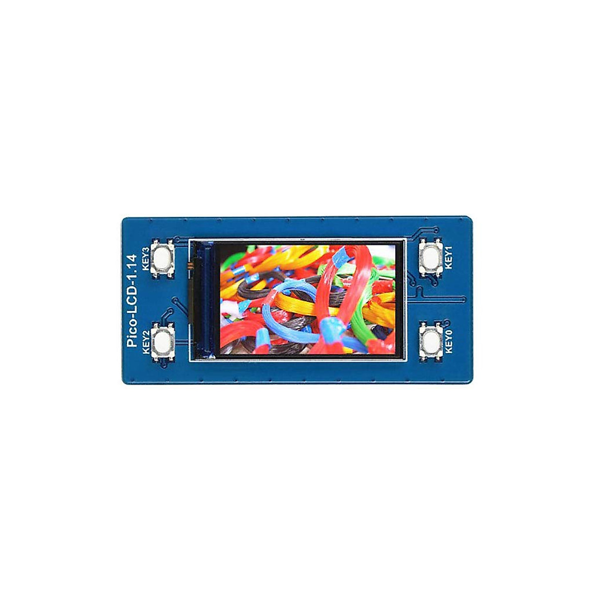 Coolwell for Raspberry Pi Pico Evaluation Kit Package B Include The Pico + Color LCD + IMU Sensor + GPIO Expander
