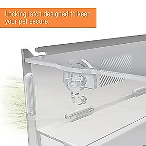 Zilla Micro Habitat Terrarium Enclosure for Small Tree Dwelling Reptiles, Amphibians, Spiders & Other Invertebrates, Small