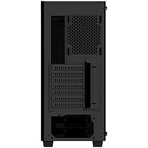 GIGABYTE C200 Glass - Black Mid Tower PC Gaming Case, Tempered Glass, PSU Shroud (GB-C200G)