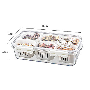 Transparent draining box with draining function, a new choice for keeping kitchen utensils dry