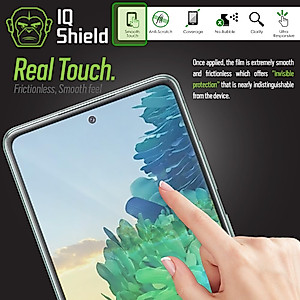 IQShield Screen Protector Compatible with Samsung Galaxy S20 FE (6.5 inch, Fan Edition)(2-Pack) (Case Friendly) Anti-Bubble Clear TPU Film