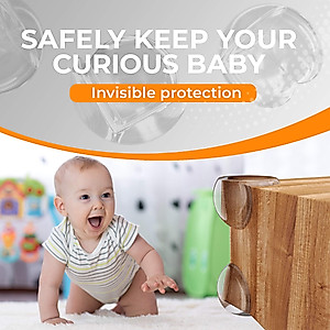 Family Care Corner Protector Baby 20 Pack +7 Pack Baby Cabinet Locks + 4 Pack Corner Protector Baby