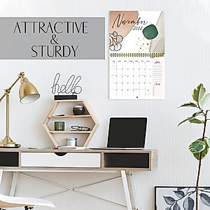 Aesthetic Wall Calendar in Abstract Art Design - Runs Until December 2023 - The Perfect Monthly Calendar for Easy Planning - Incl. 2022