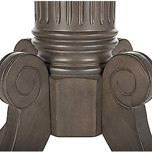 Safavieh Home Forest Traditional Grey Wash Drop Leaf Dining Table