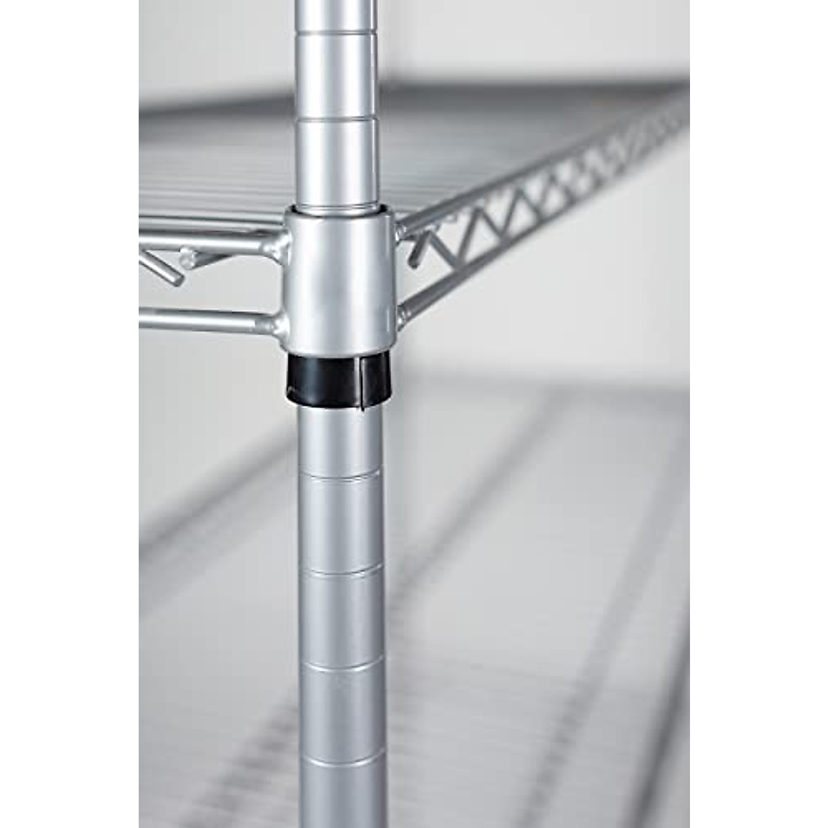 Omega 24" Deep x 30" Wide x 74" High 4 Tier Gray Starter Shelving Unit