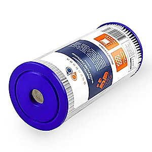 Aquaboon 5 Micron 10" x 4.5" Pleated Sediment Water Filter Replacement Cartridge | Whole House Sediment Filtration | Compatible with FXHSC, ECP5-BB, FM-BB-10-5, CP5-BBS, 255490-43, HDC3001, 1-Pack