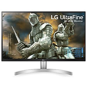 LG 27UL500-W 27-Inch UHD (3840 x 2160) IPS Monitor with Radeon Freesync Technology and HDR10, White (Renewed)