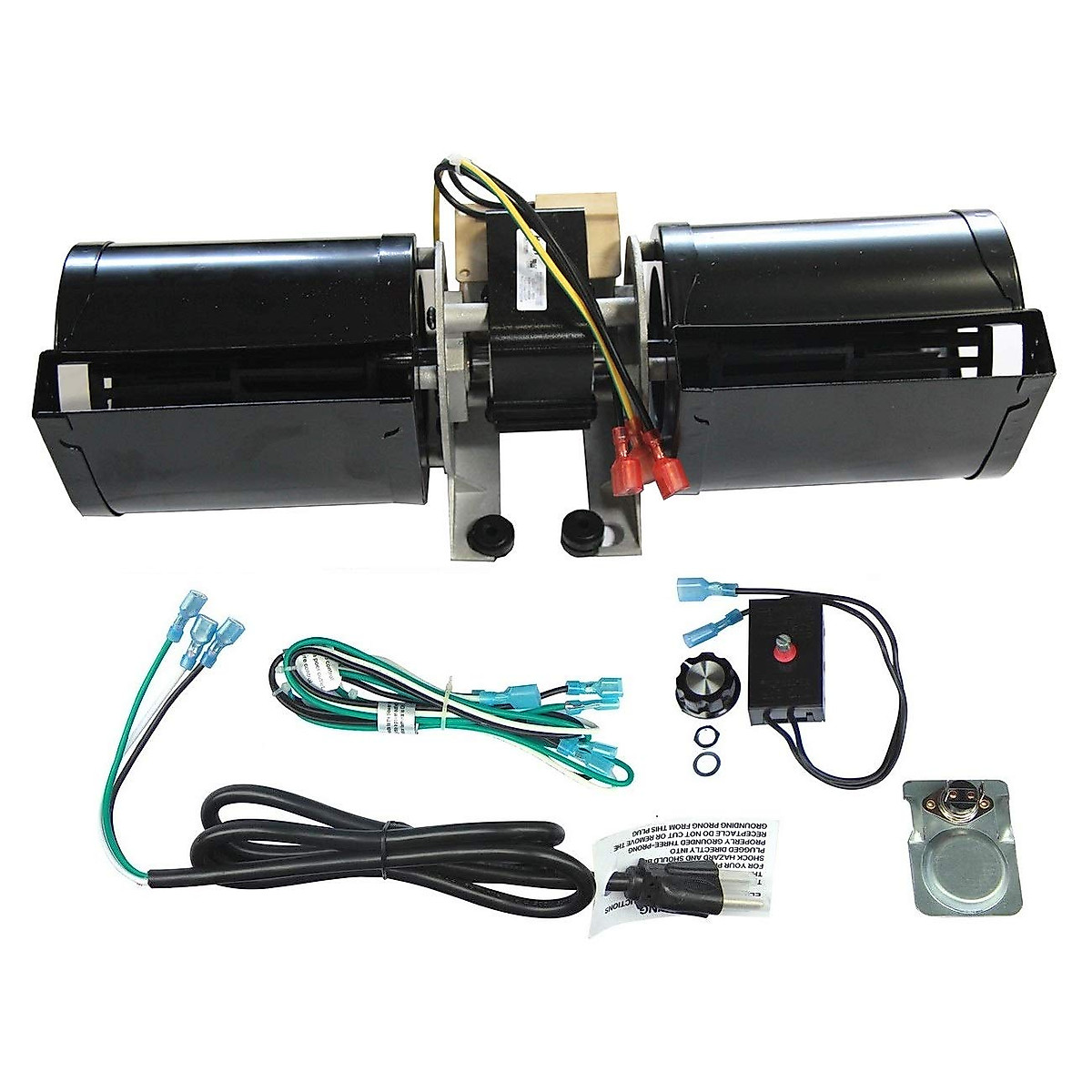 Mr. KAN GFk-160 Fireplace Blower Fan Kit for Heat N Glo, Quadra Fire, Hearth and Home, Lennox, Superior, Regency, Gas Fireplaces Fan for GFk-160A