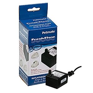 Petmate Fresh Flow Deluxe Replacement Pump 120V - Easy Install - AC Adapter and Cord Included (29027)