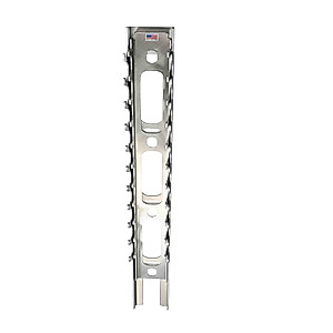 Mytee Products 48" Aluminum Locking Ratchet Binder Rack - Made in USA (Holds 11 Binders)