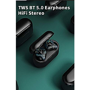 Sabbat X12 Ultra 5.0 Bluetooth Headset Earbuds Camouflage Pattern Fashion Leisure in-Ear Sports Bluetooth Headset for iPhone Samsung iPad Android (Dream Stone)