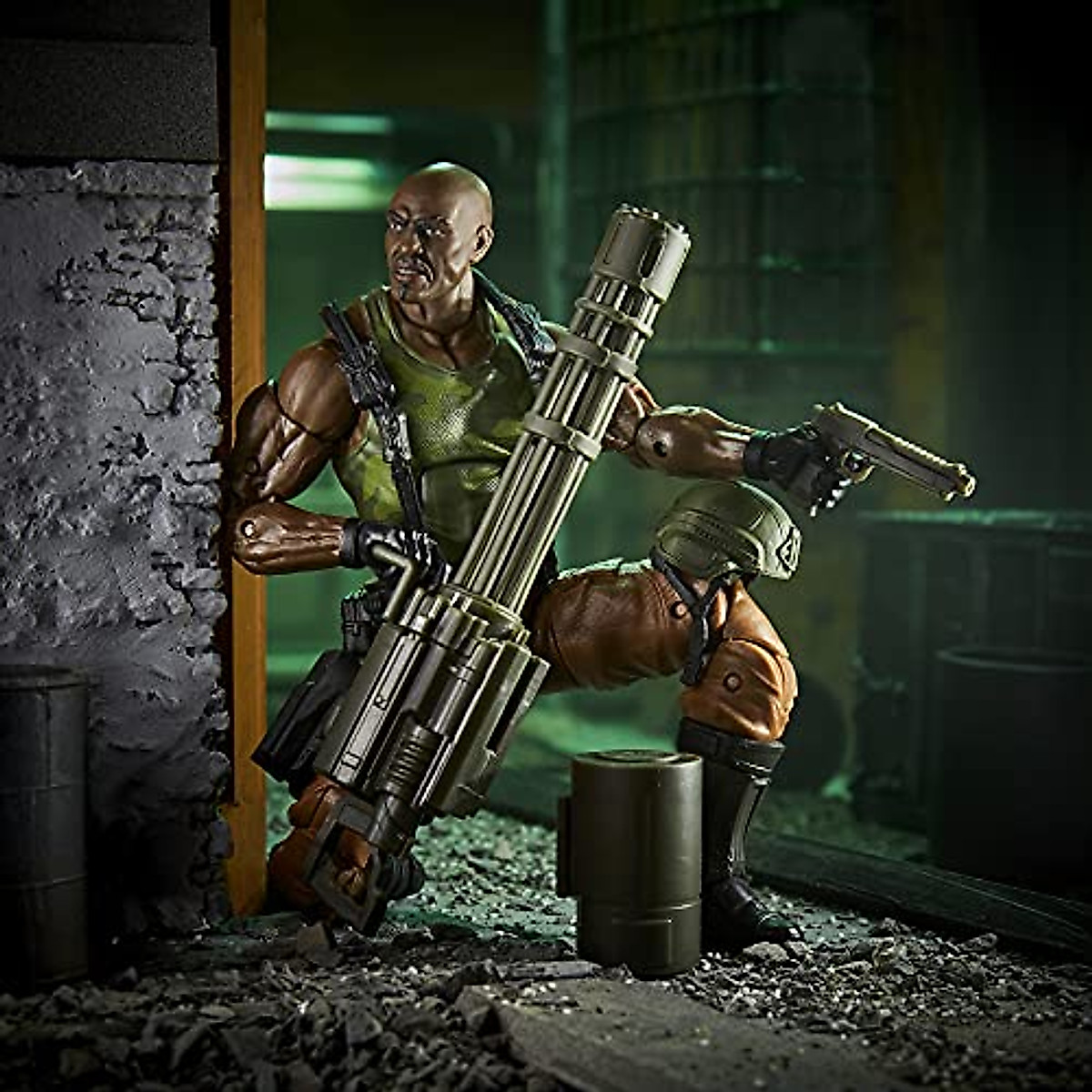 G.I. Joe Classified Series Heavy Artilery Roadblock Action Figure 28 Collectible Premium Toy 6-Inch-Scale with Custom Package Art (Amazon Exclusive)