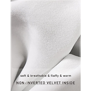 Kiench Teens Girls' Straight Leg Sweatpants Fleece Lined Baggy Joggers High Waisted Drawstring US Size 14-16/11-12 Years, Beige