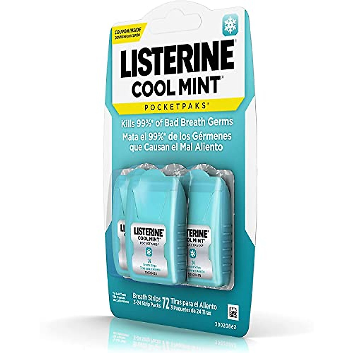 Listerine Cool Mint Pocketpaks, 24 count (pack of 6)
