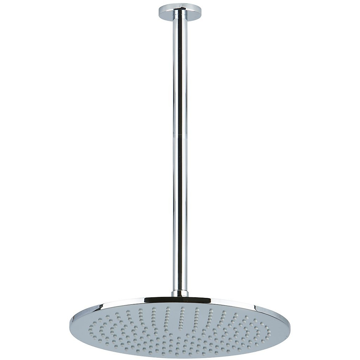 Rainhead Ceiling Mount Shower Head Finish / Arm Length: Chrome / 14"