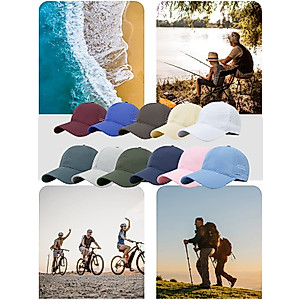 Oversize XXL Baseball Caps,Quick Dry Mesh Sports Hat for Big Heads 22"-25"，Waterproof Lightweight Running Sun Hat. (Black)