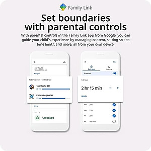 Kids Tablet, 10 inch Tablet for Kids, Android 13, Google Kids Space, Parental Control, 2GB RAM 32GB Storage, HD IPS Glass Screen, 6000mAh Battery, EVA Shockproof Case, PlimPad Kids10 (Purple)