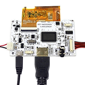 VSDISPLAY 5" 5 inch 800X480 TFT LCD Screen 40pin with HD-MI Controller Board