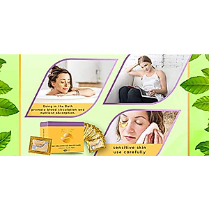 30 Pairs 24K Gold Under Eye Patch, Eye Mask, Collagen Eye Patch, JUYOU Eye Pads For Anti-wrinkles, Puffy Eyes, Dark Circles, Fine Lines Treatment