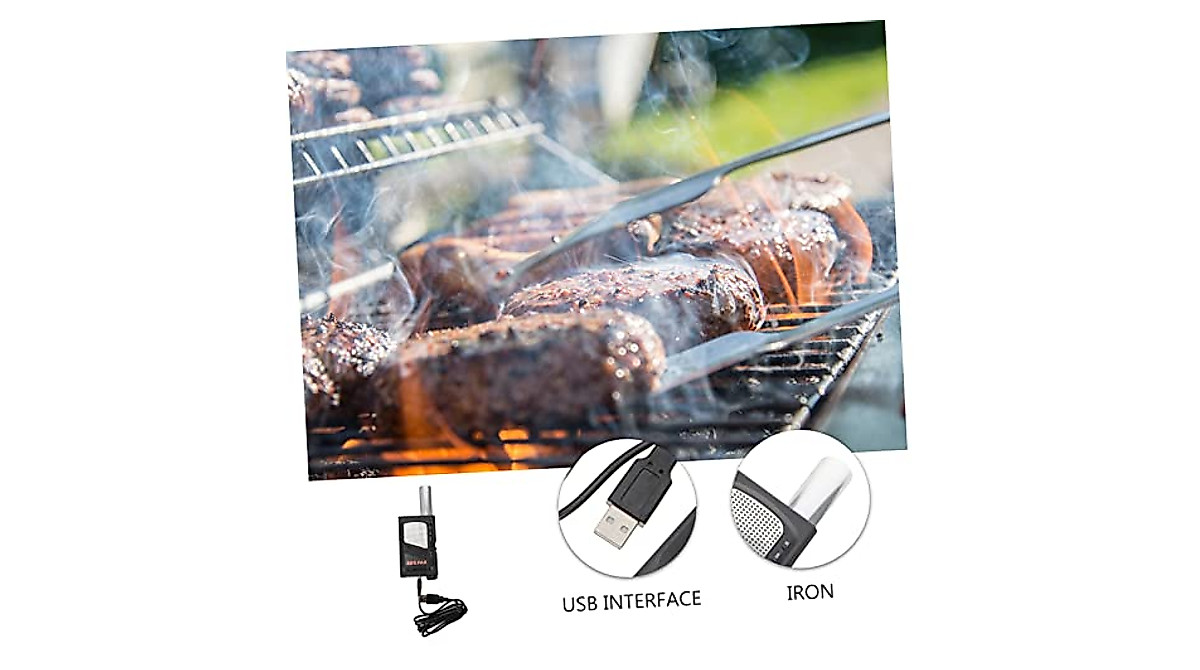 YARNOW Portable USB BBQ Fan for Easy Charcoal & Fire Starts