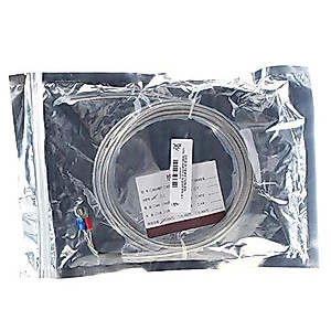 K Type Thermocouple Sensor Probes, Waterproof 2 Wire PTFE K Type Thermocouple Length 300cm/118.1inch Temperature 0-200