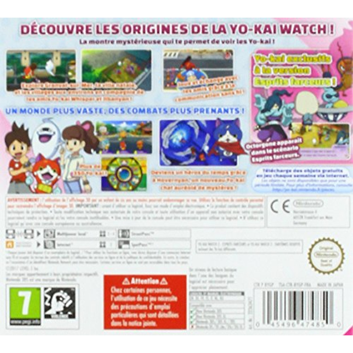 Yo-Kai Watch 2 : Esprits Farceurs