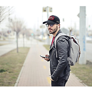 JFiyemrut Vintage City Baseball Cap - Embroidered Cotton Dad Hat,Adjustable Classic Streetwear Baseball Hat Black