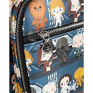 Loungefly Star Wars Chibi Death Star Battle Station Lineup Mini Backpack