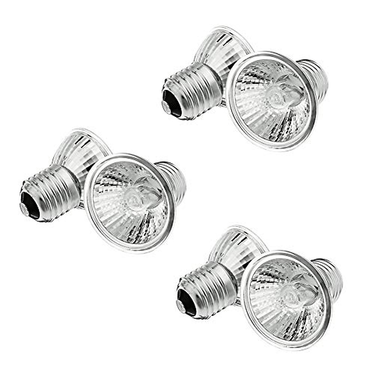 MD Lighting 6-Pack Reptile Heat Lamp Bulb, E26/E27 75 Watt Full Spectrum Sun Light Lamp for Bearde Dragon, Lizard, Turtle, Gecko & More