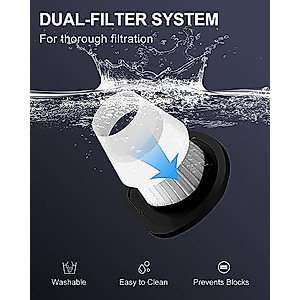 MELOHO Car Vacuum Cleaner High Power, Portable Handheld Vacuum Cordless Rechargeable with Fast Charge Tech, Huge Motor & Large-Capacity Battery, Powerful Wireless Hand Held Vacuum for Pets, Car, Home