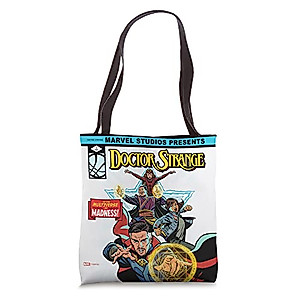 Marvel Doctor Strange Multiverse of Madness Comic Cover Tote Bag