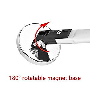 Fabcell Telescoping Magnetic Pickup tool - Screws Parts Finder Magnet Sweeper/45 Inch Super Strength Extendable Telescopic Magnetic Pick-up