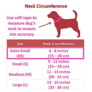 Dog Neck Donut Collar - Inflatable Dog Donut Collar for After Surgery - Elizabethan Collar for Dogs, Dog Inflatable Recovery Collar, Dog Doughnut Collar (Extra Small Size, XS)