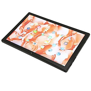 Honio 5G WiFi Tablet, 8GB 256GB 100-240V 4G Network Dual Speaker 8MP 16MP 10.1 Inch FHD (US Plug)