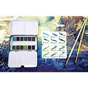 Prima Marketing Prima Confections Watercolor Pans 12/Pkg-Currents