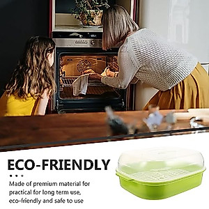 1pc Microwave Oven Steamer for Steamed Buns Kitchen Cooking Heating Steamer Microwave Oven Steamer Microwave Steamer Food Steamer Basket Steamer Vent Cookware Steamer