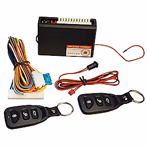 FicBox Universal Car Door Lock Vehicle Keyless Entry System Auto Remote Central Kit with Control Box