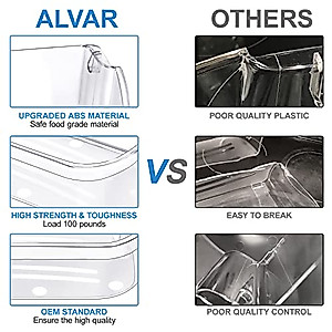 [2 PACK] UPGRADED 240356402 Refrigerator Door Bin Replacement,Compatible with Frigidaire Refrigerator Door Shelf Parts FFSS2615TS0 LFSS2612TF0 LFSS2612TE0 AP2549958 FGHS2631PF4A Door Shelf Shelves