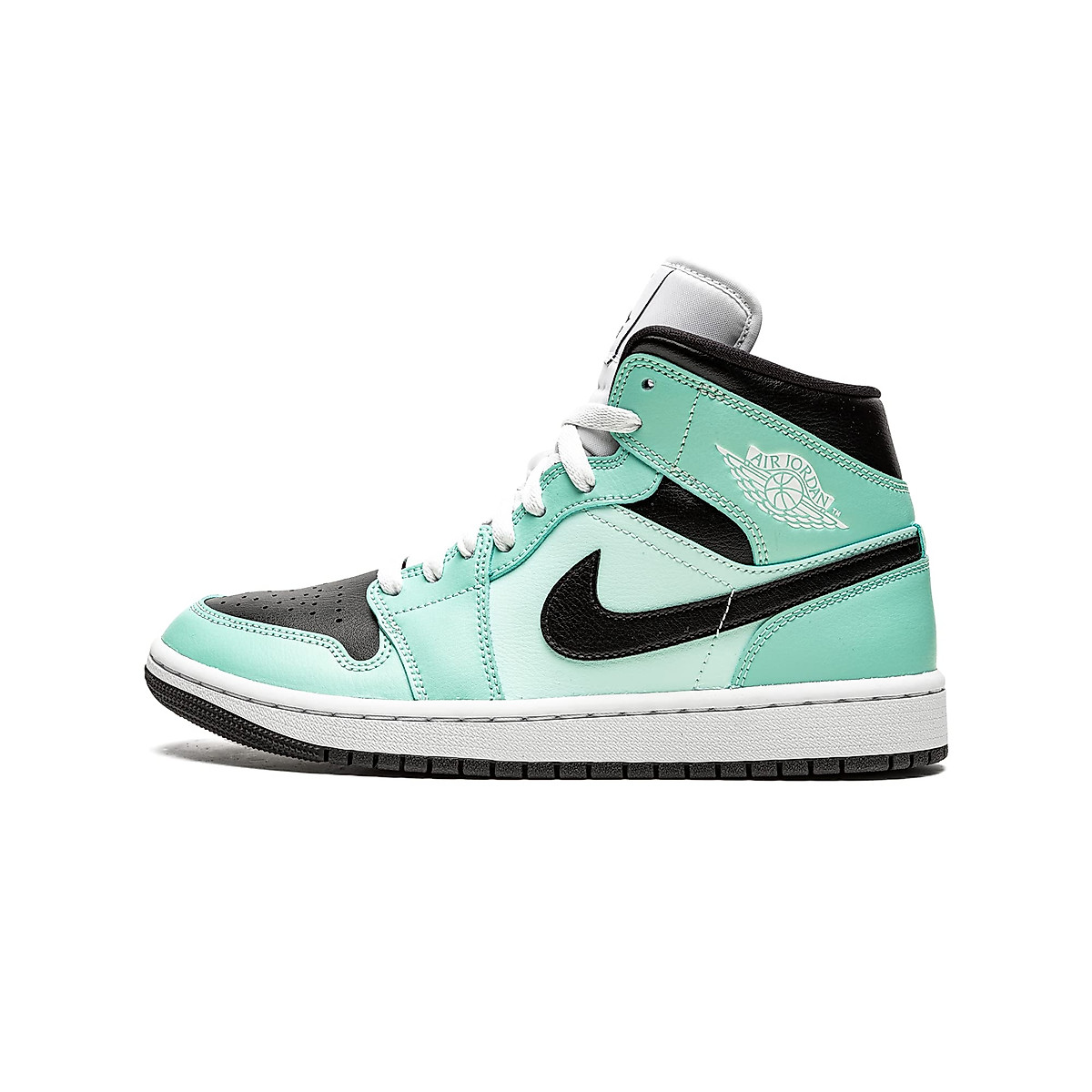 Jordan Womens WMNS Air 1 MID BQ6472 300 Aqua Black - Size 10W