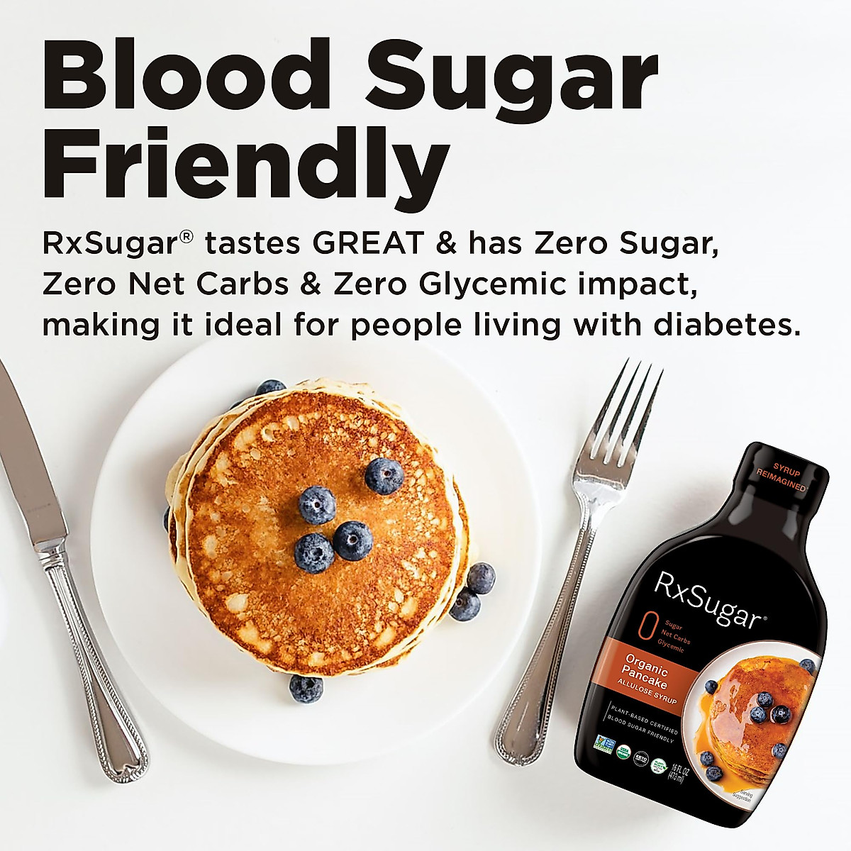 RxSugar Organic Pancake Syrup