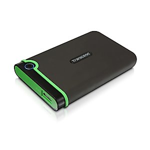 Transcend 2 TB StoreJet M3 Military Drop Tested USB 3.0 External Hard Drive (TS2TSJ25M3)