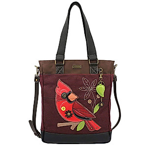 Chala Cardinal Work Tote Shoulder Bag - Bird Lovers Gifts