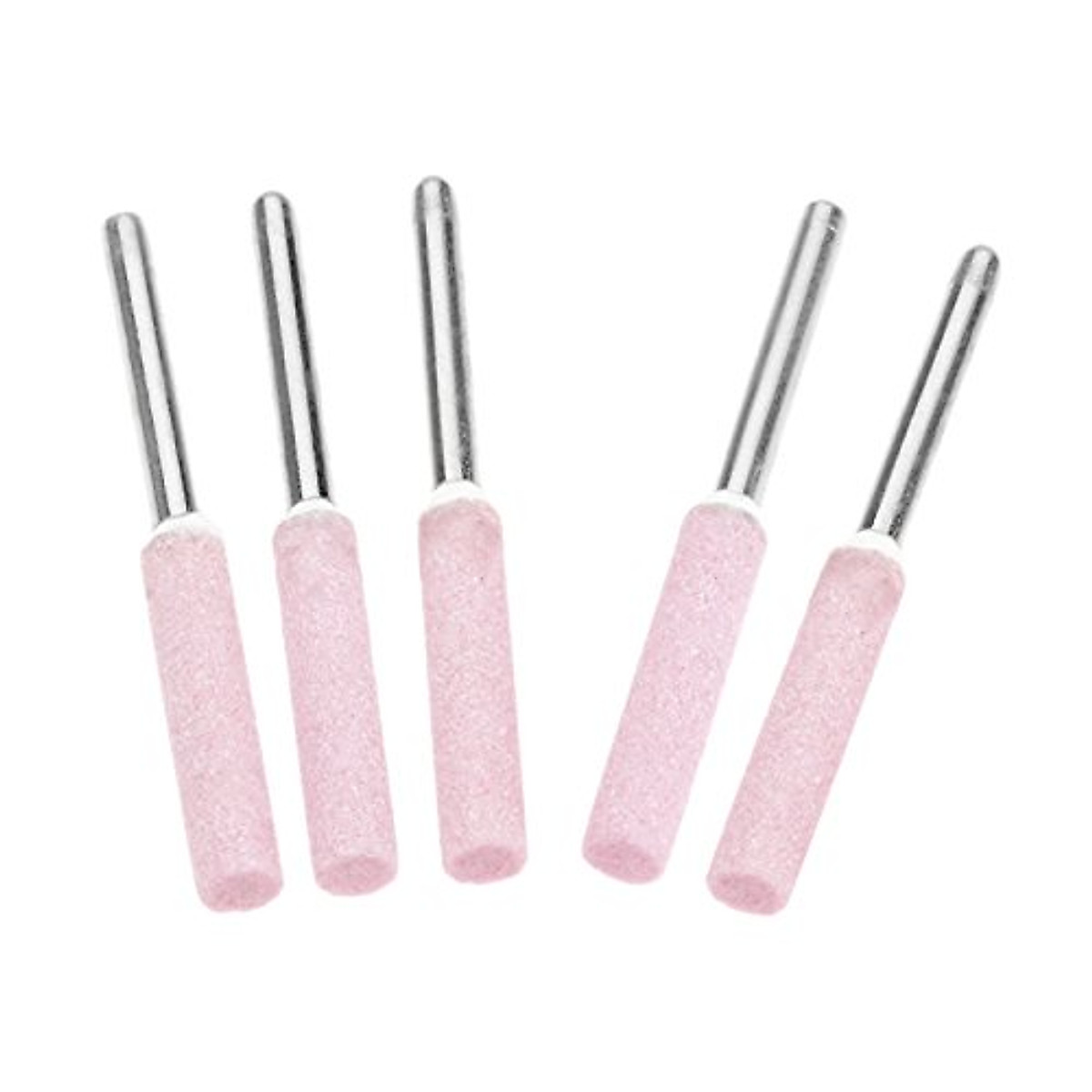 Hicello 5PCS Burr Grinding Stone File, 3/16" Chainsaw Sharpener, Polishing Grinding Tool for Chain Saw Stone Jewelry Wood